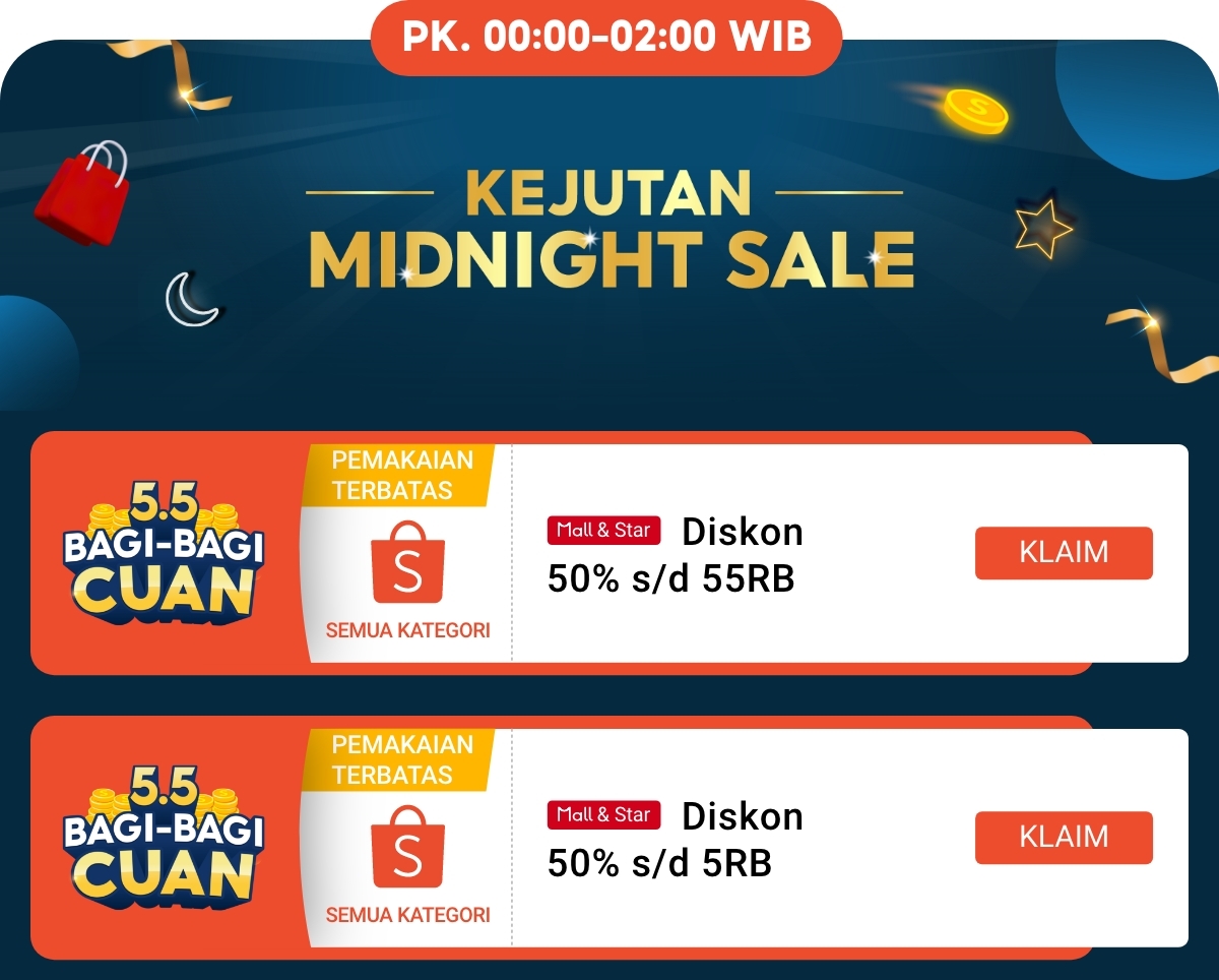 Pejuang Promo 🦸‍♂️ on Twitter: "Voucher Diskon 50% s/d 15k & 55k ada lagi di jam 00:00 *Tanpa ...