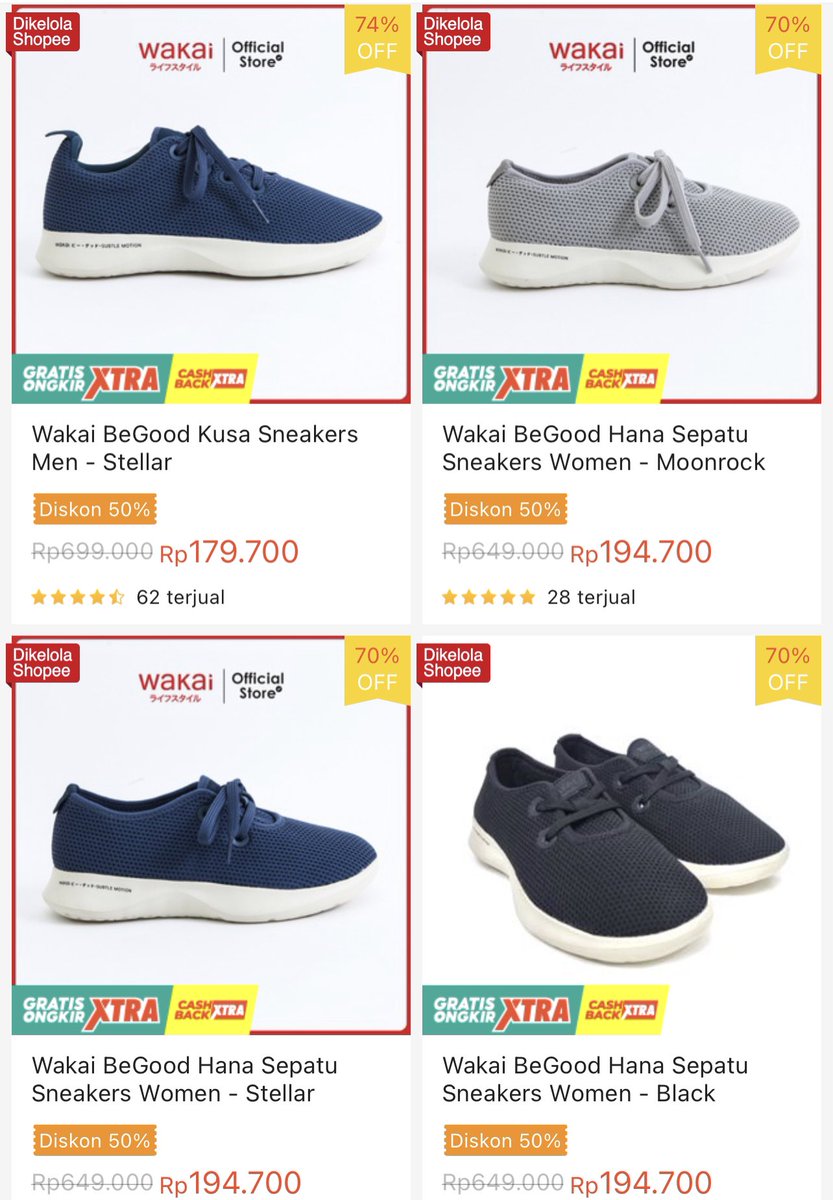 BerburuSale - Base Diskon Kukka on Twitter: "Wakai sepatu banyaaak disc 70% https://bit.ly/3p2GyYA"