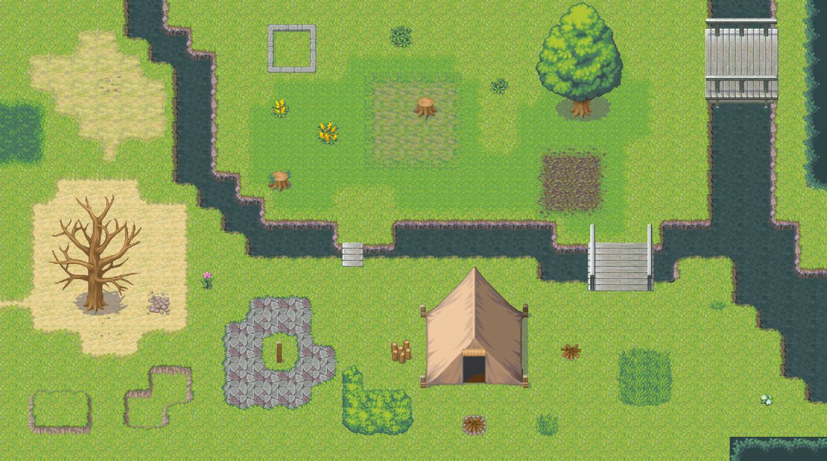 Mister Flech (J-3 peluche Hermine) on Twitter: "Moi quand j'étais fier de ma map RPG Maker XP ...