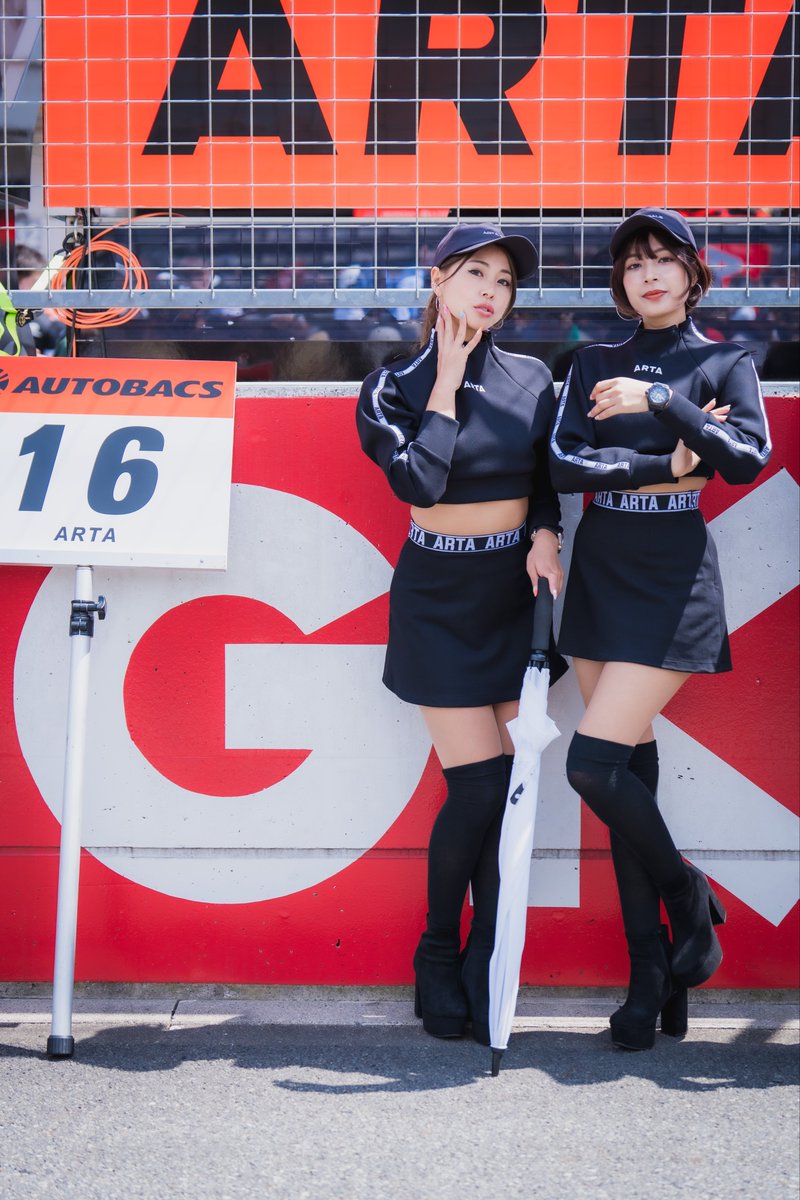 だ やまこうんた on Twitter: "2023.5.3 #SuperGT Rd.2 Fuji ARTA / ARTA GALS #木村理恵 さん@rierienari #藤井マリー さん ...