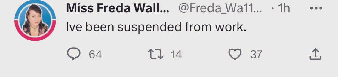 Chatnoir on Twitter: "RT @Aromatica365: I notice these Freda Wallace tweets have been deleted"