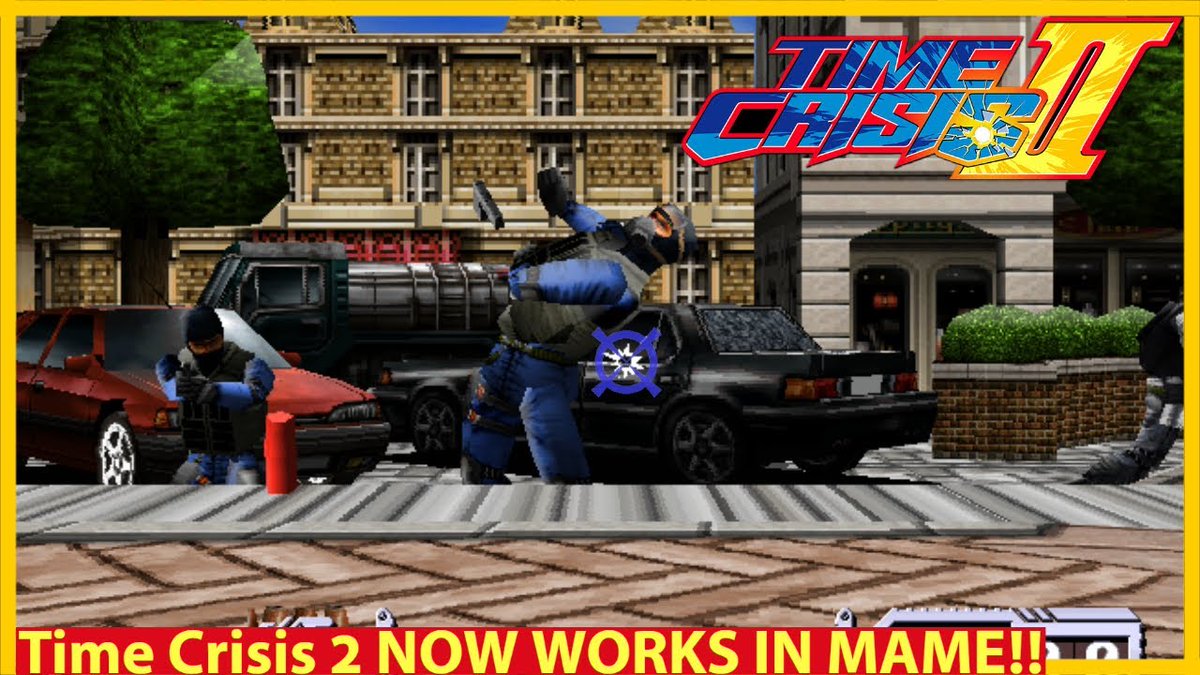 Pixel Cherry Ninja on Twitter: "RT @VEsoterica: Time Crisis II works in #MAME ! and its got ...