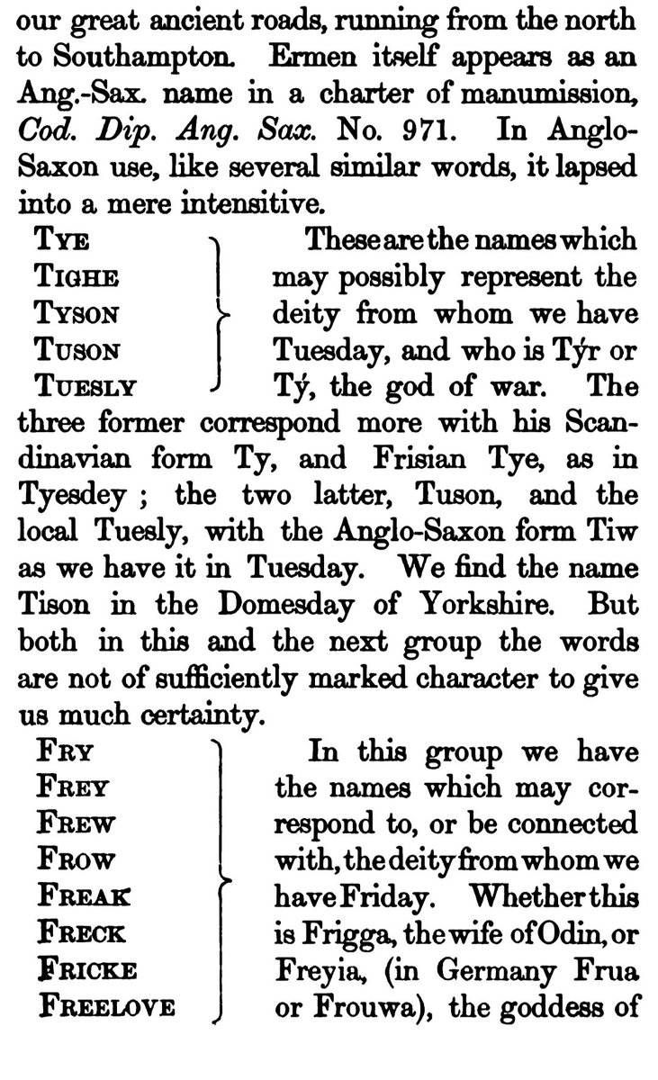 English Surnames deriving from the Heathen Religion most English last ...