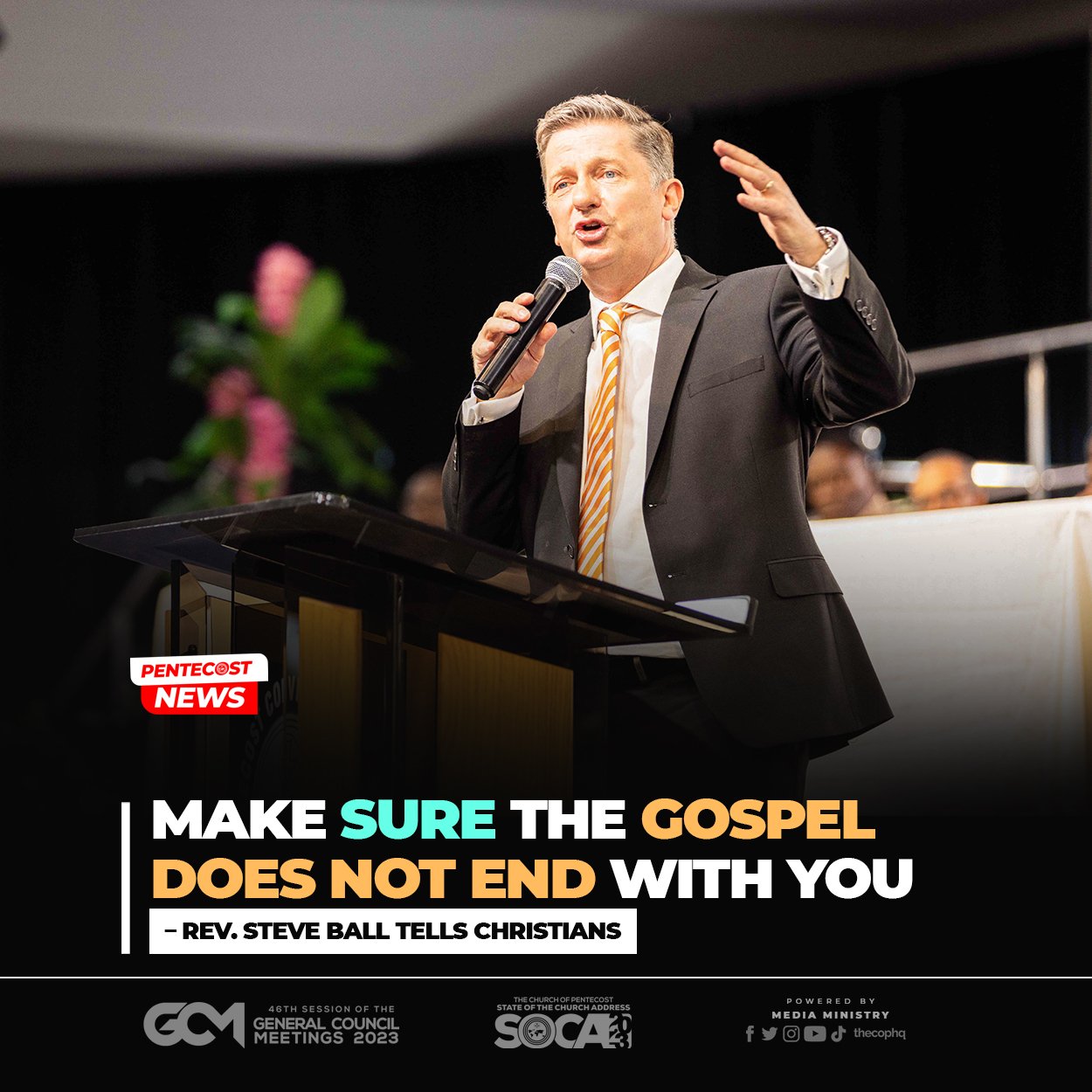 The Church of Pentecost on Twitter: "Rev. Steve Ball, the Regional Leader of South West Midland ...