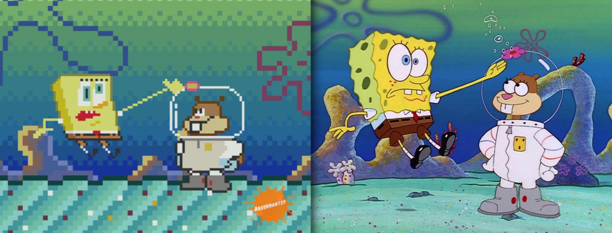 Spongebob Tea At The Treedome