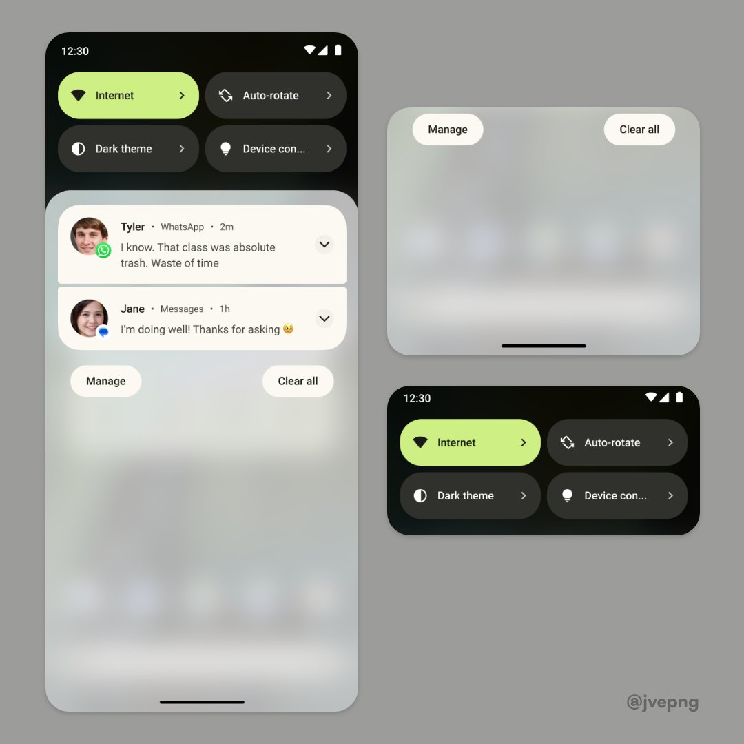 👨🏻‍💻 on Twitter: "Android 13 with UI blur https://t.co/0BL7BzqSsS" / Twitter