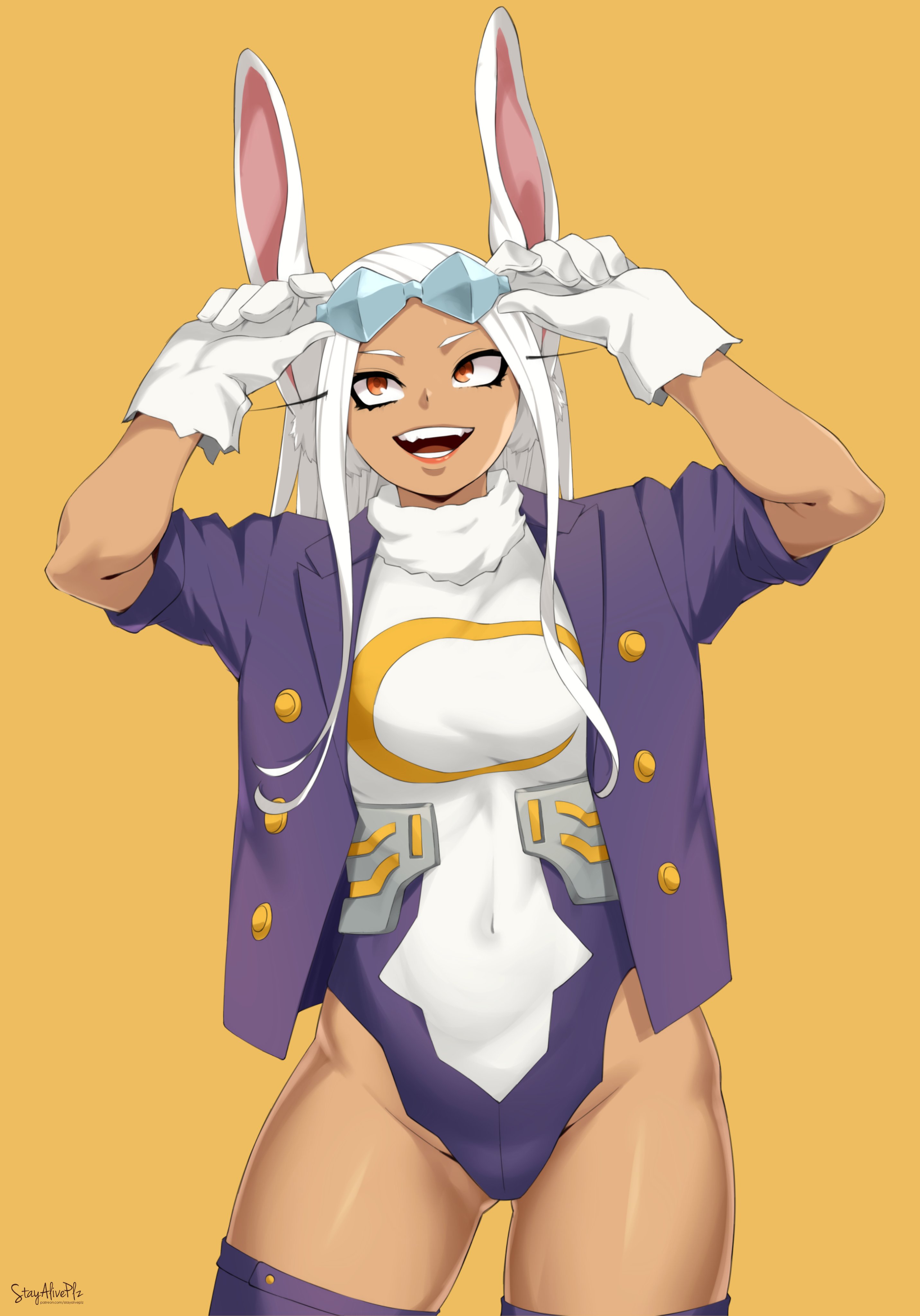 StayAlivePlz 🌼 on Twitter: "Mirko's sketch coloring (My Hero Academia) #rumiusagiyama # ...