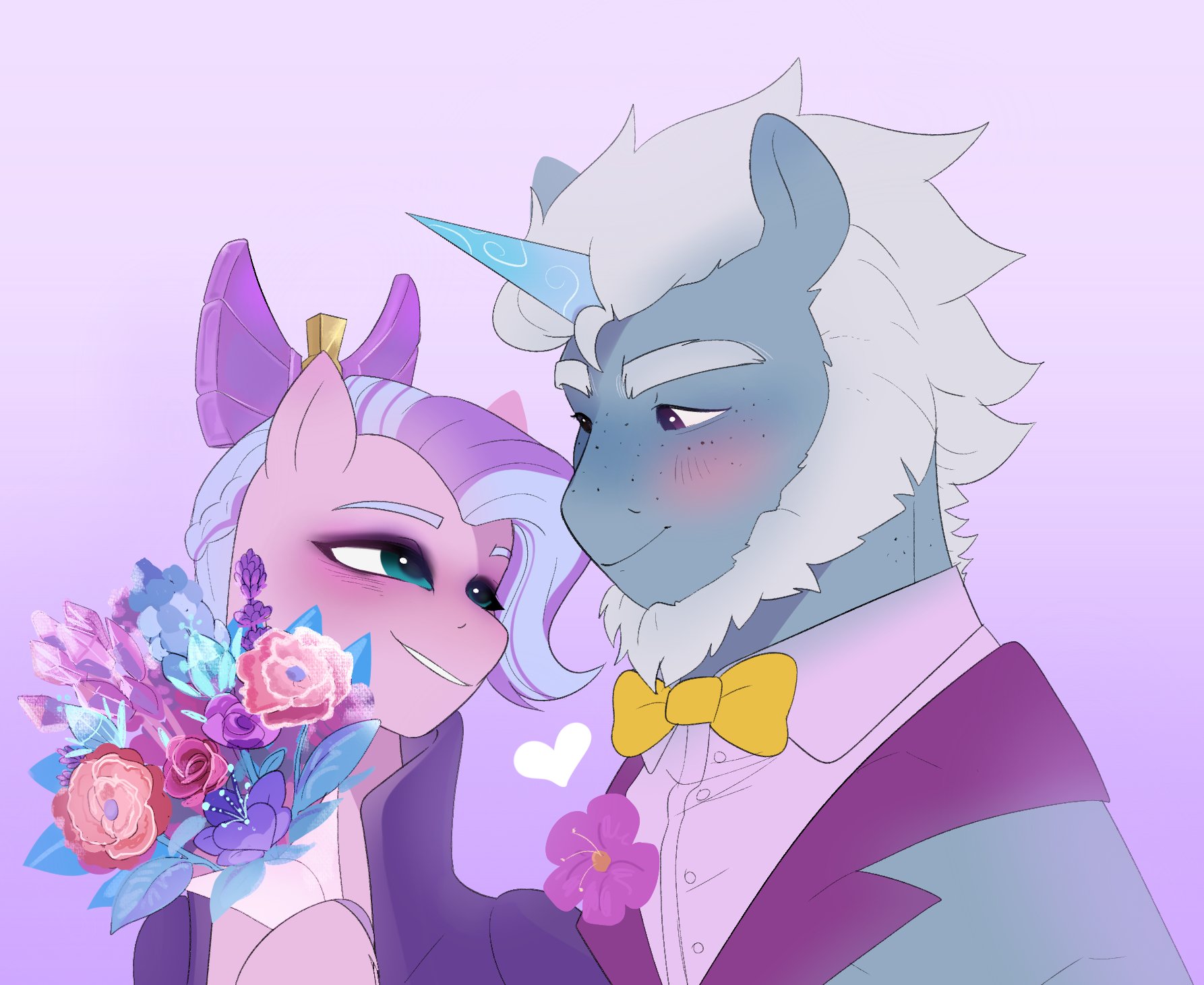 Rarity And Spike Wedding