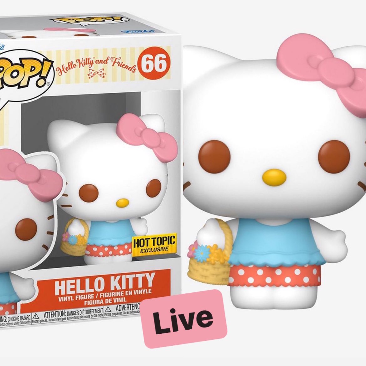Funko POP News ! on Twitter: "Now live! The new Hot Topic exclusive Hello Kitty Funko POP! From ...