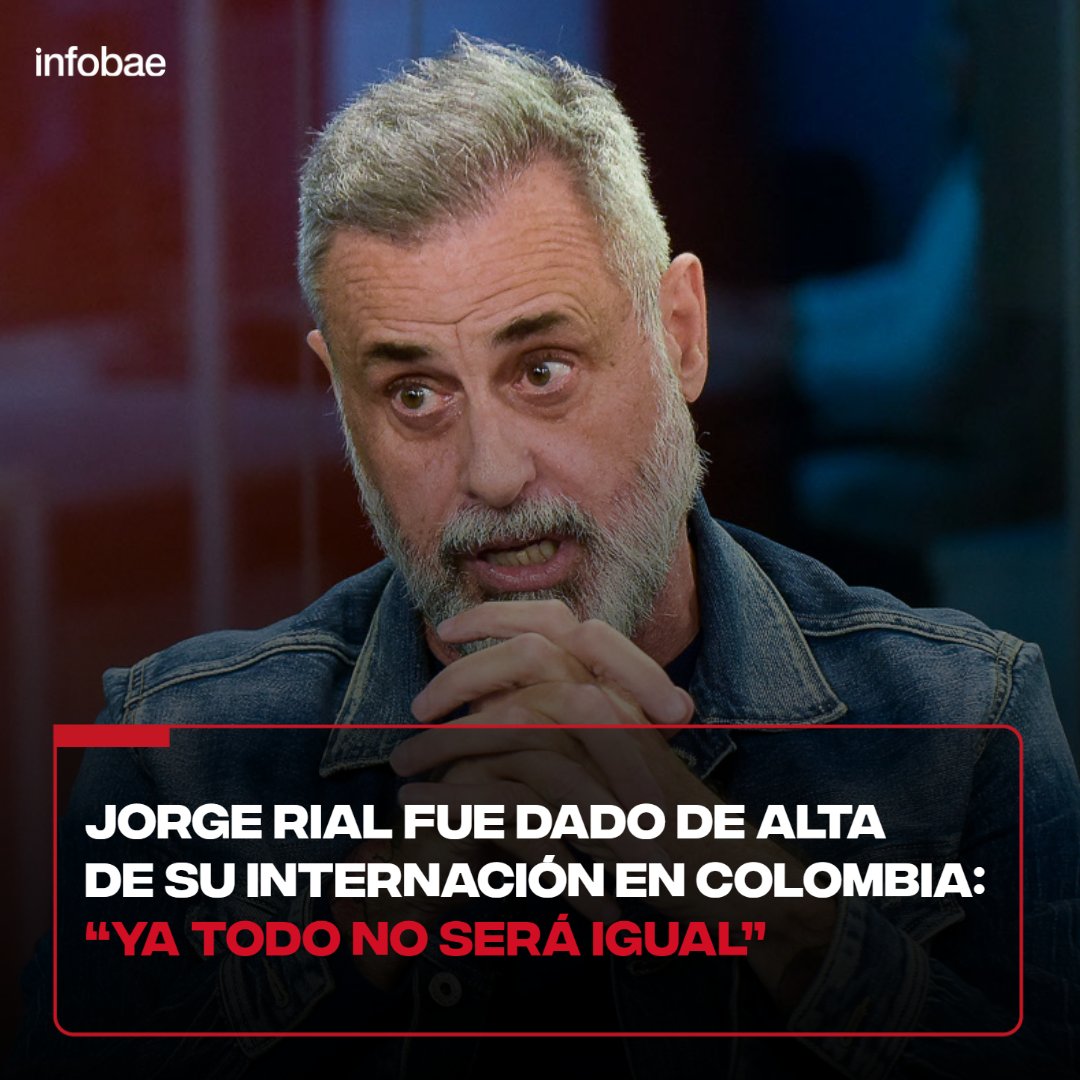 Teleshow On Twitter Jorge Rial Fue Dado De Alta De Su Internación En