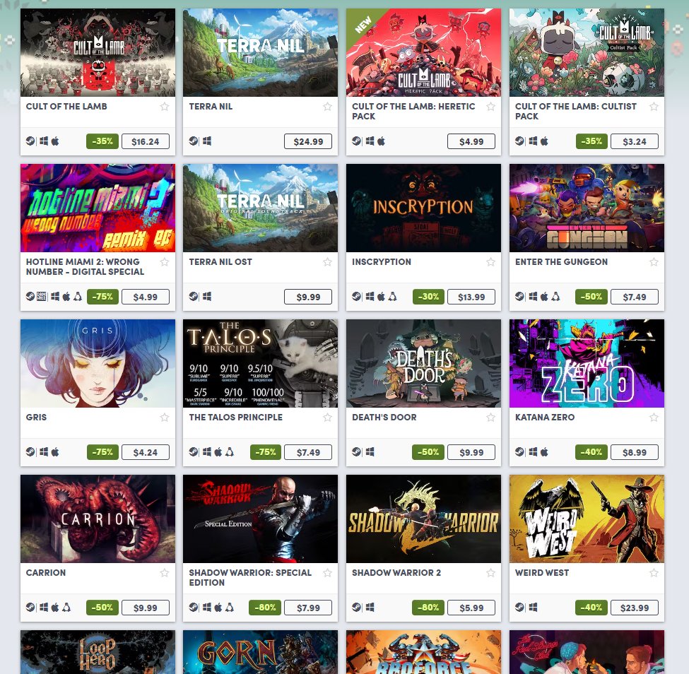 Wario64 on Twitter: "Devolver Digital spring sale on Humble https://bit.ly/3M3aiLL #ad"