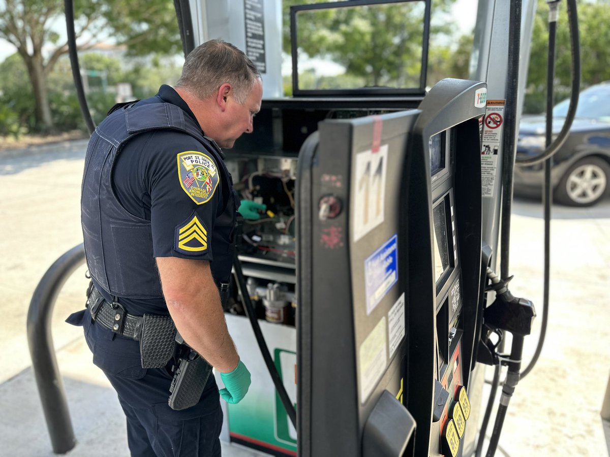 Port St Lucie Pd On Twitter Gas Thief Arrested After Using