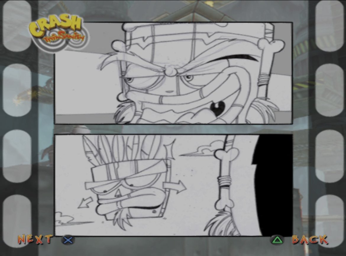 「Checking concept art for crash Twinsanity and man id kill fo」Grit ...