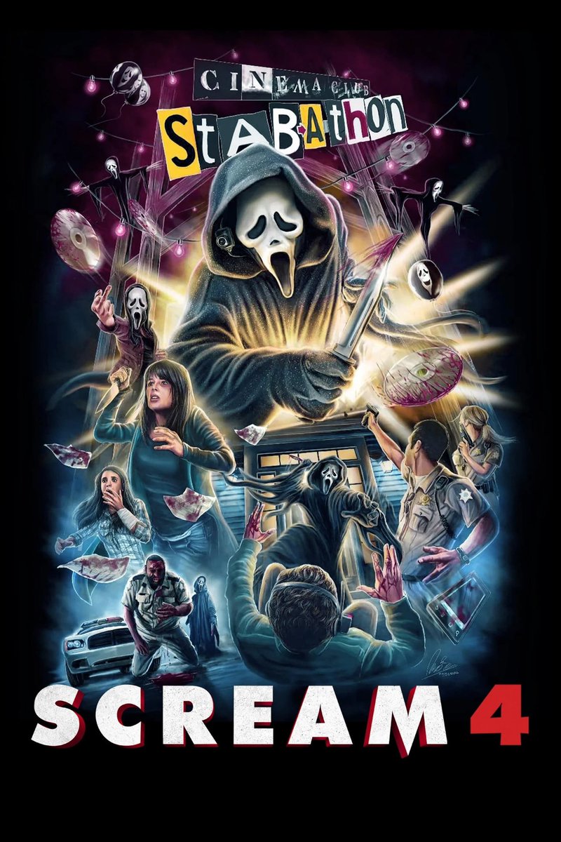 Scream 4 Ghostface Poster