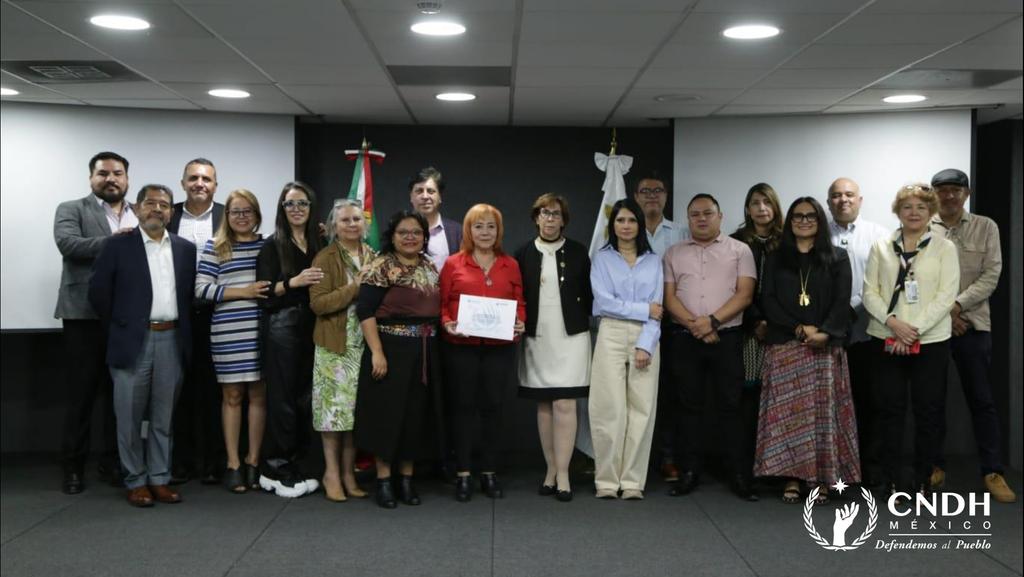 Cndh En México On Twitter Esta Distinción Reconoce El Compromiso De