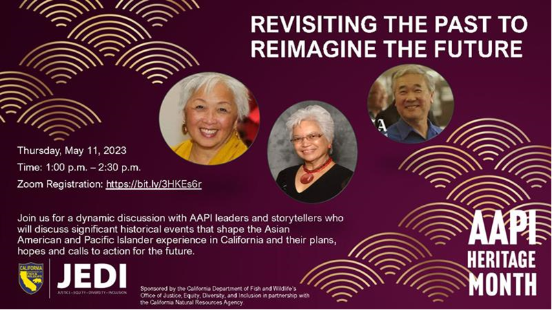California Natural Resources Agency on Twitter: "Celebrate #AAPIHeritageMonth & join "Revisiting ...