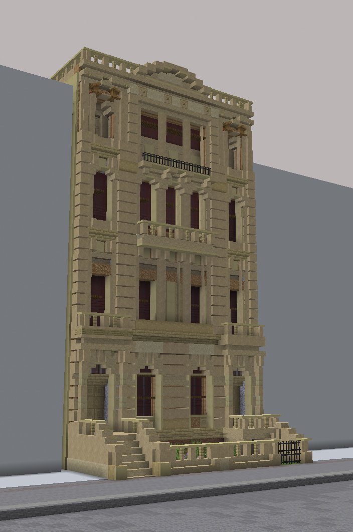 Minecraft New York Skyline