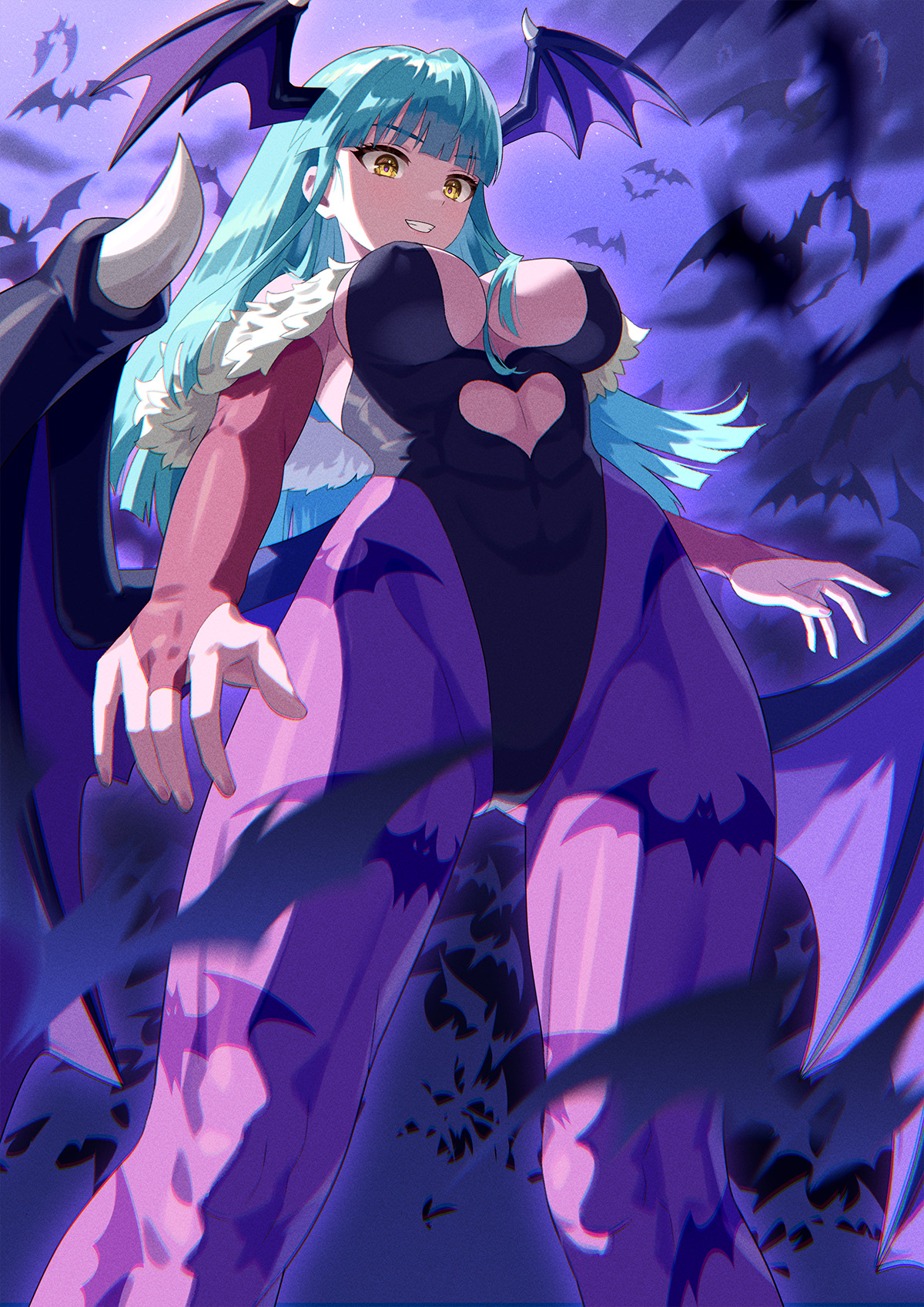 yagi on Twitter: "モリガン・アーンスランド #格ゲーキャラ描こうぜ https://t.co/J8ICoylZUG" / Twitter