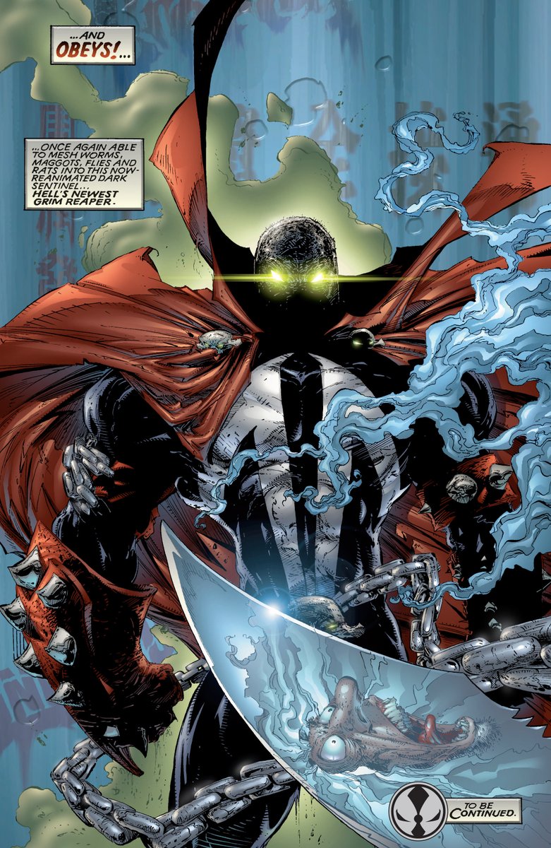 Daily Spawn Archive on Twitter: ""Hell's newest Grim Reaper." From Spawn #69. Art by ...