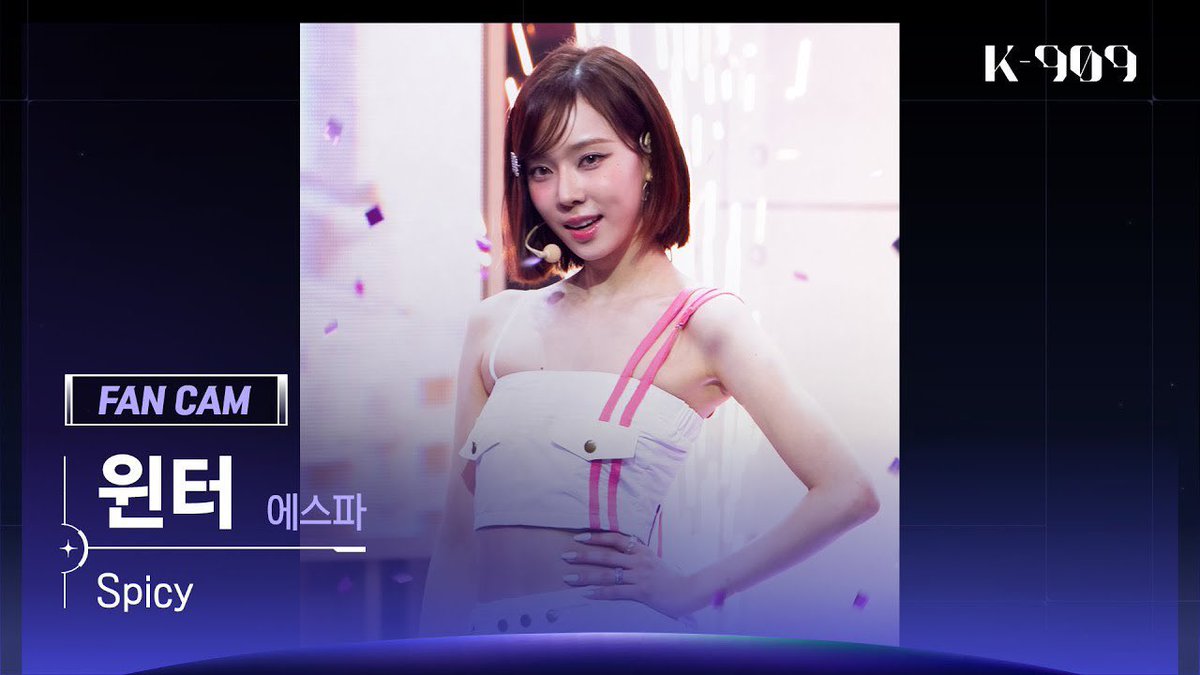 TEAM NONG NAO TH on Twitter: "[909 직캠 4K] aespa (에스파) 윈터 세로캠 'Spicy' (WINTER Sub FanCam) | @JTBC ...