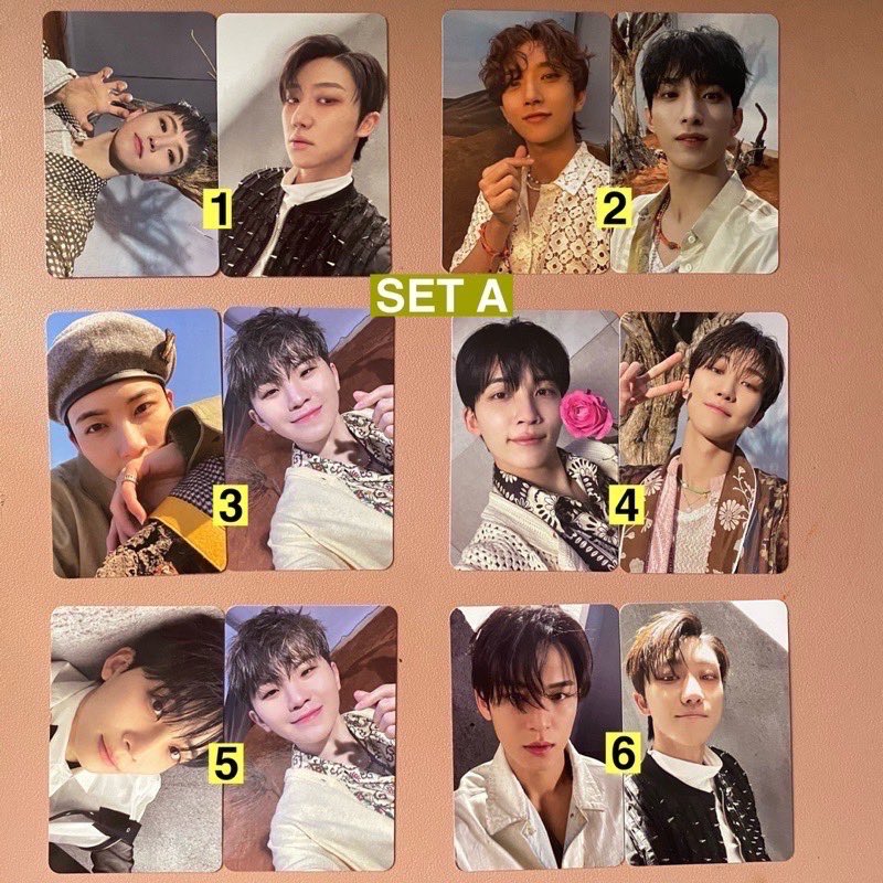 KPOP Best Seller on Twitter: "Seventeen Face the Sun photocards / album pc OFFICIAL (by pair ...