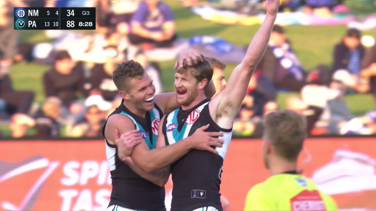 AFL on Twitter: "TOM JONAS HAS SCORED 🚨 The 32-year-old's second AFL goal. #AFLNorthPower"