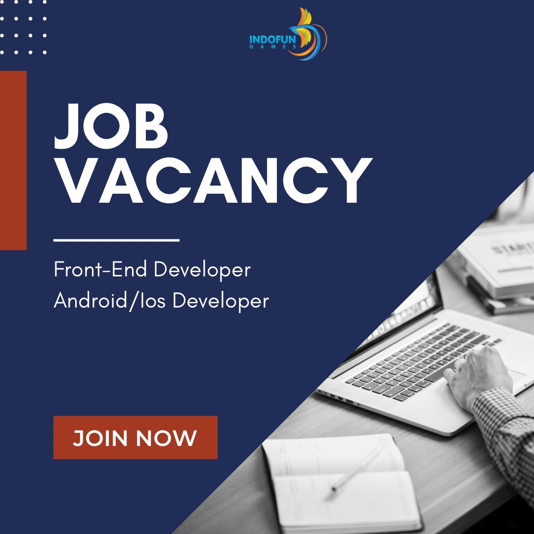 HR. D Bacot on Twitter: "RT @SulthoniiG: (Urgently needed) Job vacancy Indofun Games 1. Front ...