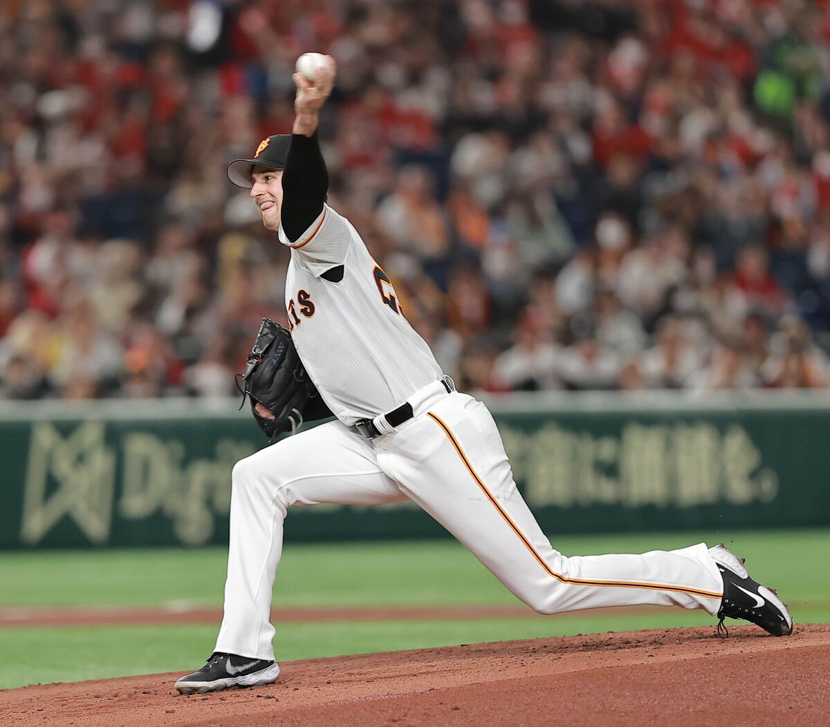 スポーツ報知 巨人取材班 on Twitter: "先発グリフィン、7回4安打1失点の好投で勝ち投手の権利得て降板 #巨人 #ジャイアンツ #読売ジャイアンツ https://hochi ...