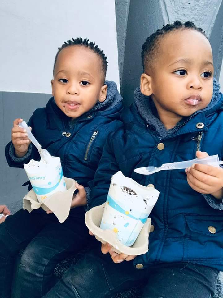 Cutest Mixed Twin Babies