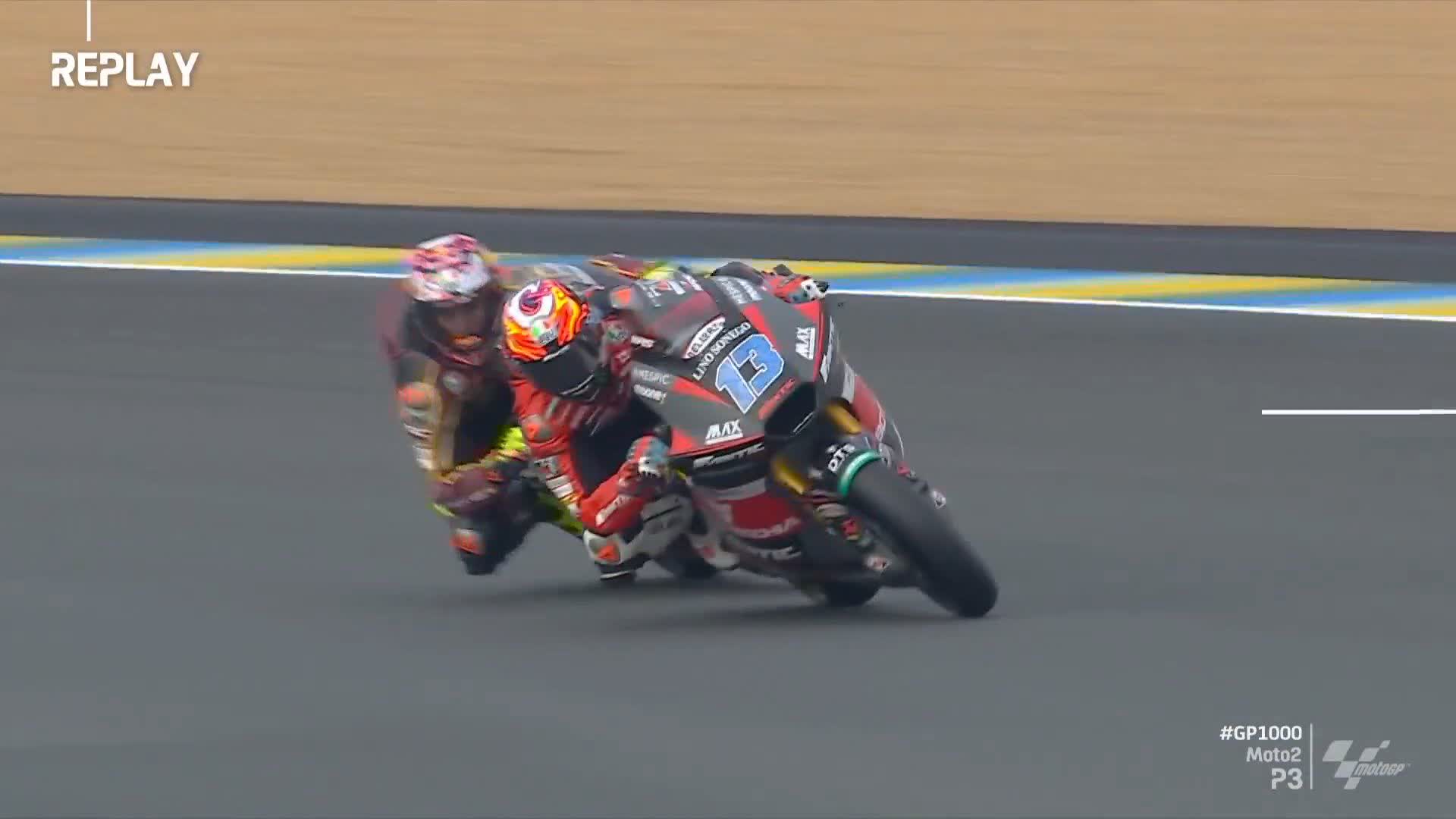 MotoGP™🏁 on Twitter: "A late T3 crash for Celestino Vietti 💥 He's all okay and back on his feet ...