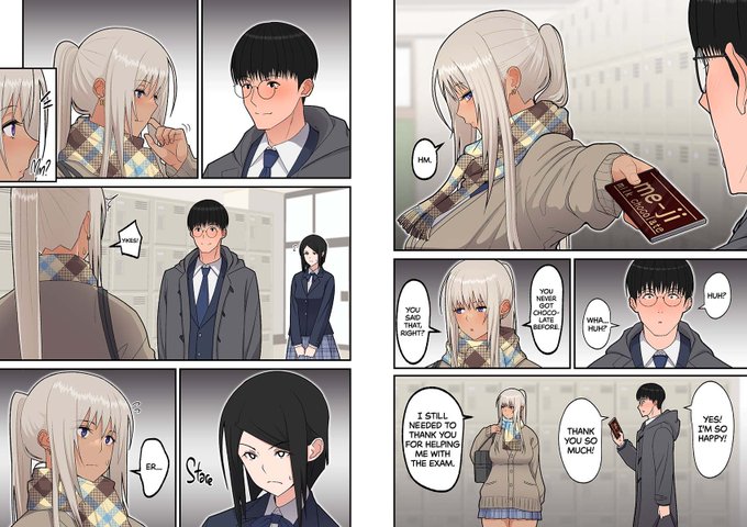 [Sweet Love with the Blonde Gyaru] 2.. | すえゆう🍉C106日曜日ミ 52ab さんのマンガ | ツイ ...