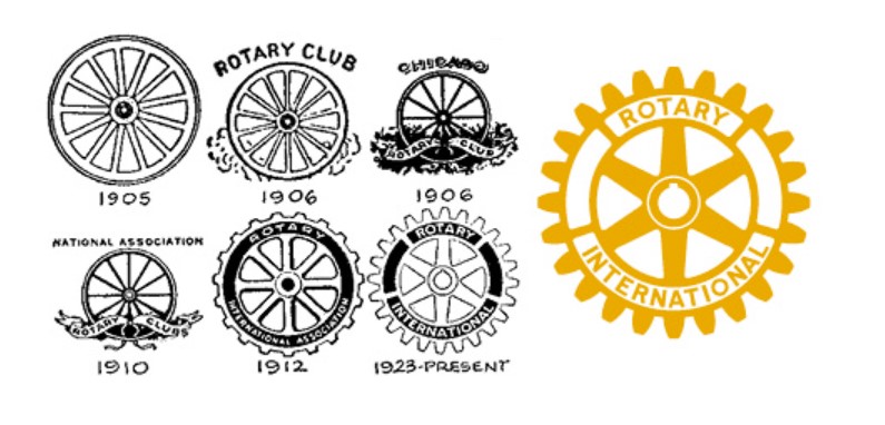 Rotary Club Logo Black And White