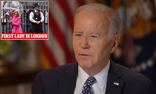 Daily Mail US on Twitter: "Joe Biden says he couldn't go to the coronation because he 'has a lot ...