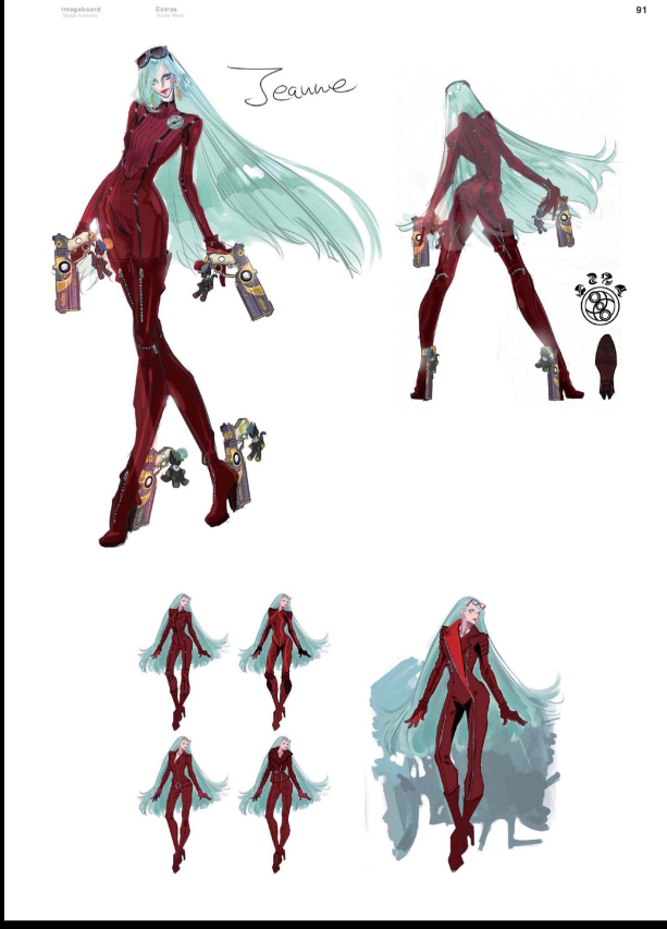 Bayonetta 2 Concept Art
