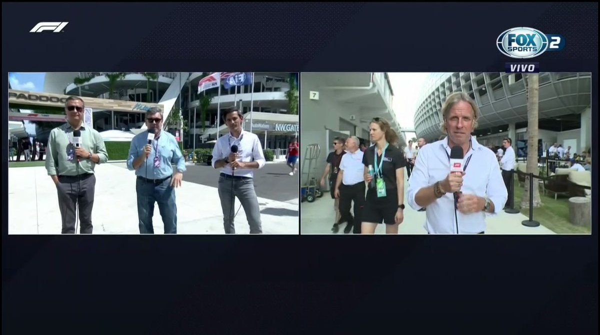 Tribuna Deportiva on Twitter: "#Formula1 En 2022, el equipo completo de la transmisión (entonces ...