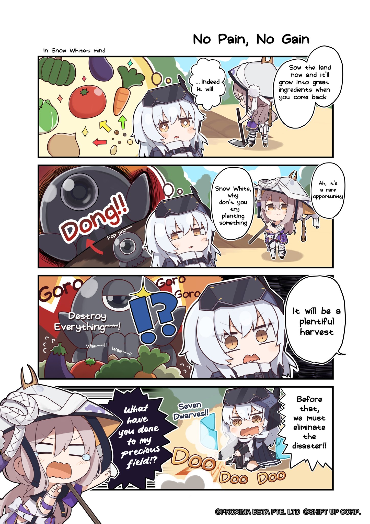 GODDESS OF VICTORY: NIKKE on Twitter: "【NIKKE Comics】 GODDESS OF VICTORY: NIKKE Official Four ...