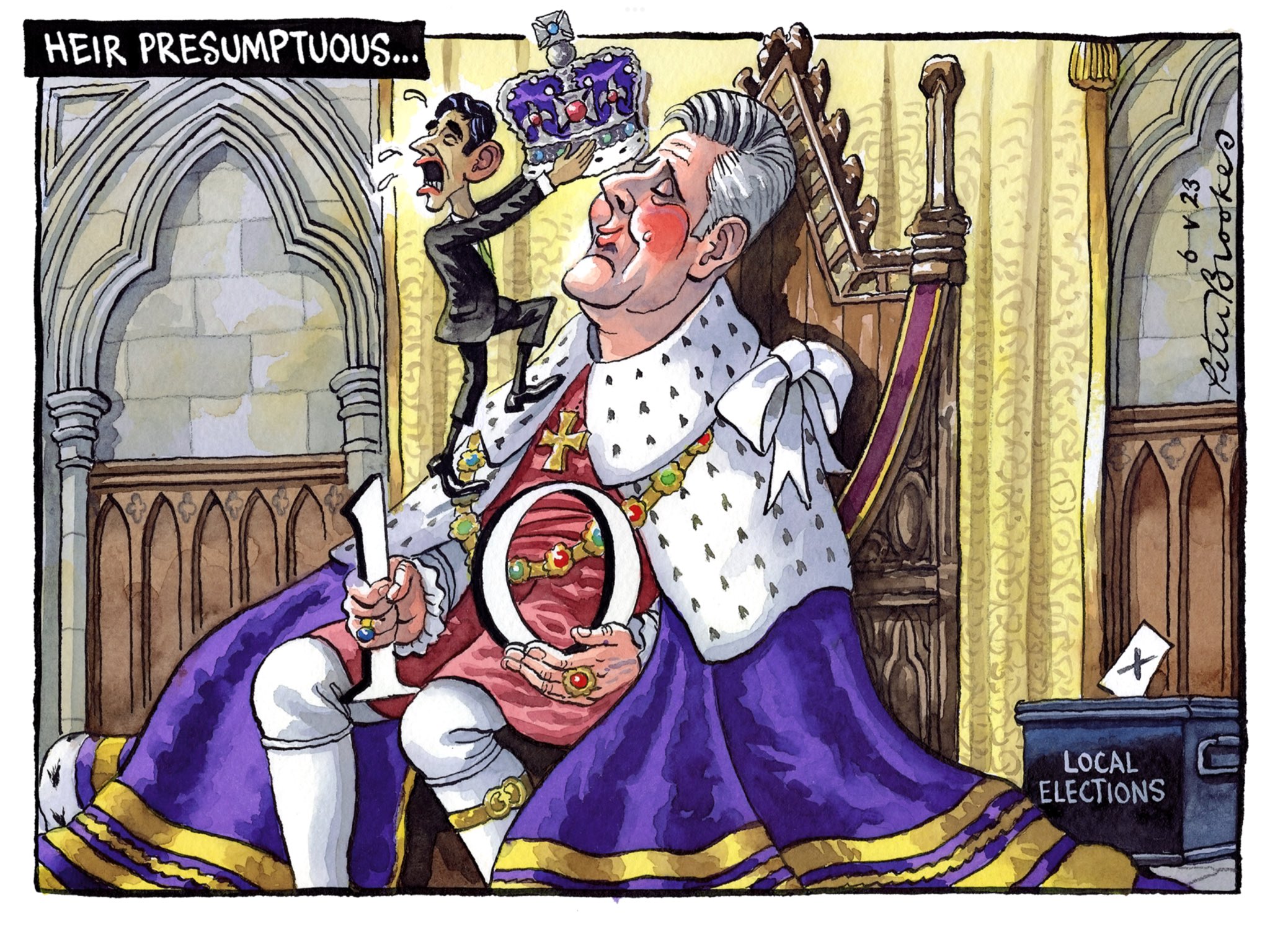 Constitutional Monarchy Cartoon