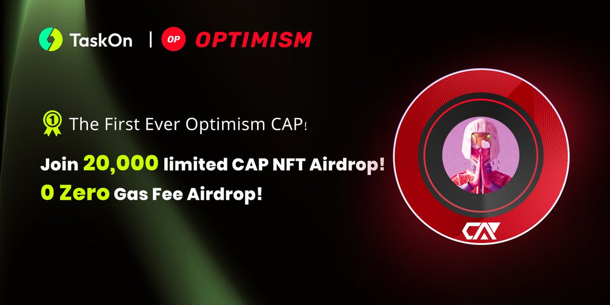 CryptoDuck 🔴 on Twitter: "Optimism NFT จาก @optimismFND และ @taskonxyz 👉 https://taskon.xyz ...
