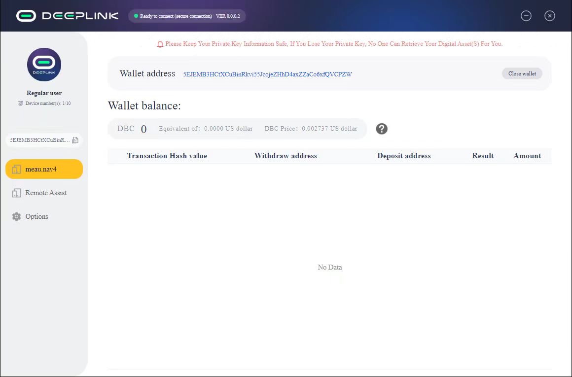 DeepLink on Twitter: "RT @DeepBrainChain: The version of DeepLink supporting DBC wallet is being ...