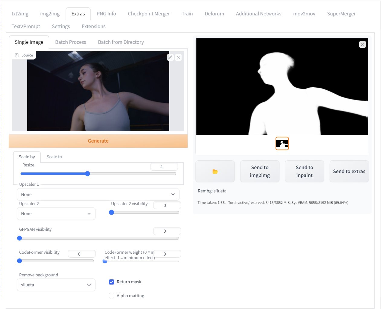 L.I.Dわーくす@AIart on Twitter: "stable-diffusion-webui-rembg https://t.co/Q2IYwFMJiY 背景を切り取れる ...