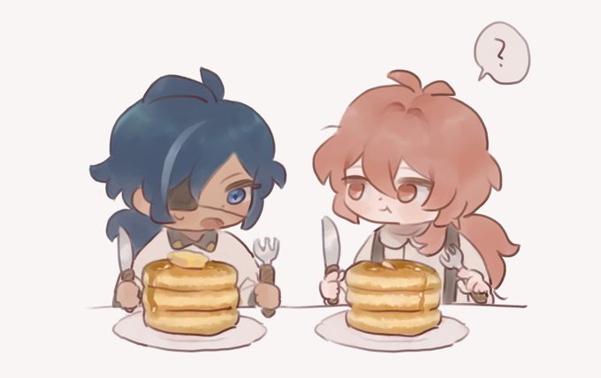 「diluc (genshin impact) blue eyes」Fan Art(Latest)｜2pages