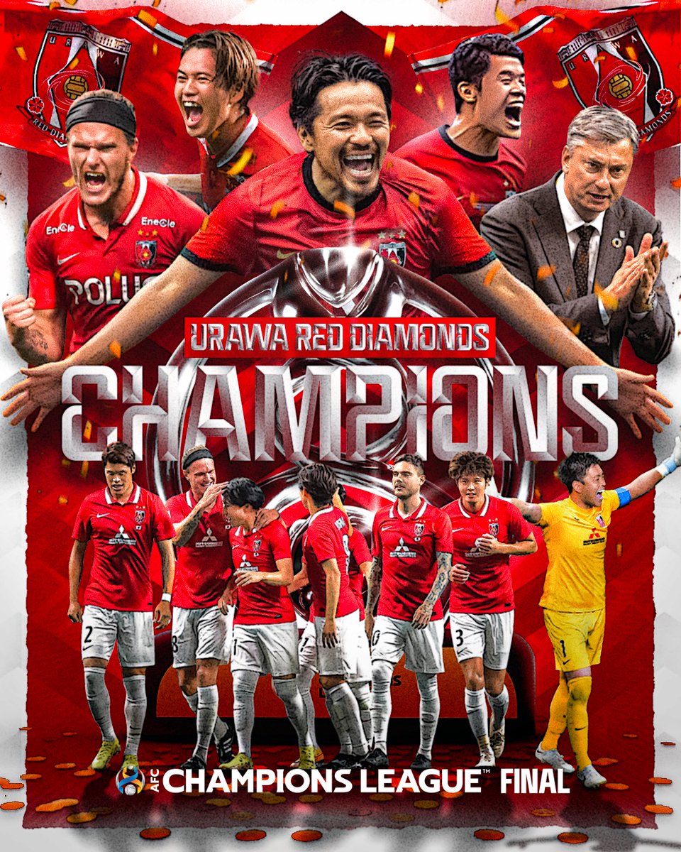 Miku Tsukasa On Twitter Rt Theafccljp 🏆afcチャンピオンズリーグ2022🏆 ♦️浦和レッズ 優勝♦️ 🎊おめでとうございます🎊