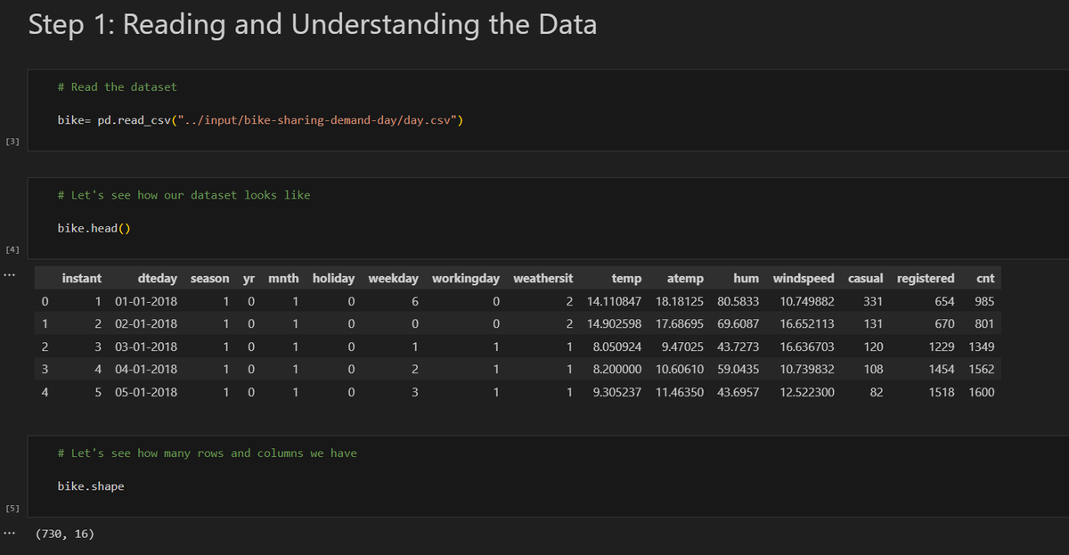 Implementing Linear Regression from scratch 🧵 Problem Statement: Model ...