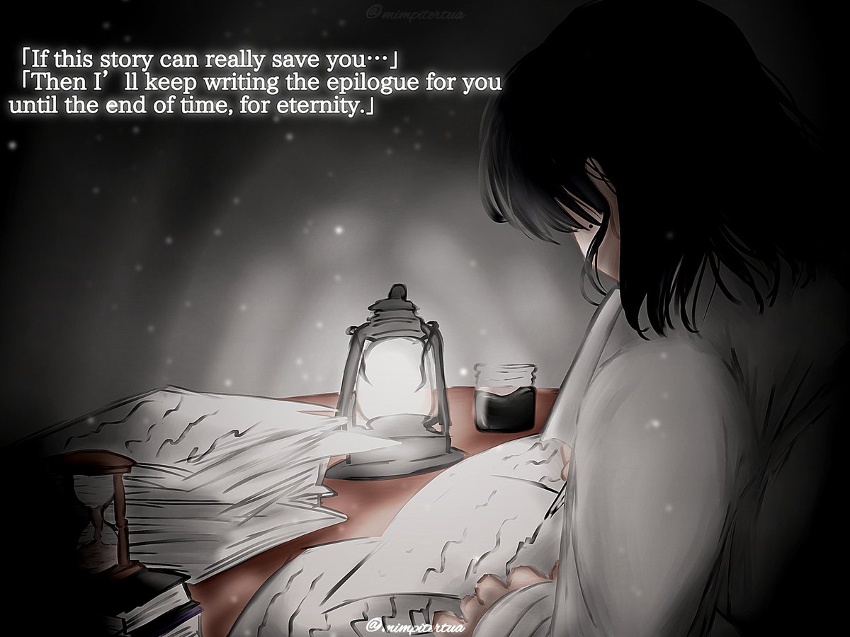 oddie salting lgi on Twitter: "「If this story can really save you…」 「Then I’ll keep writing the ...