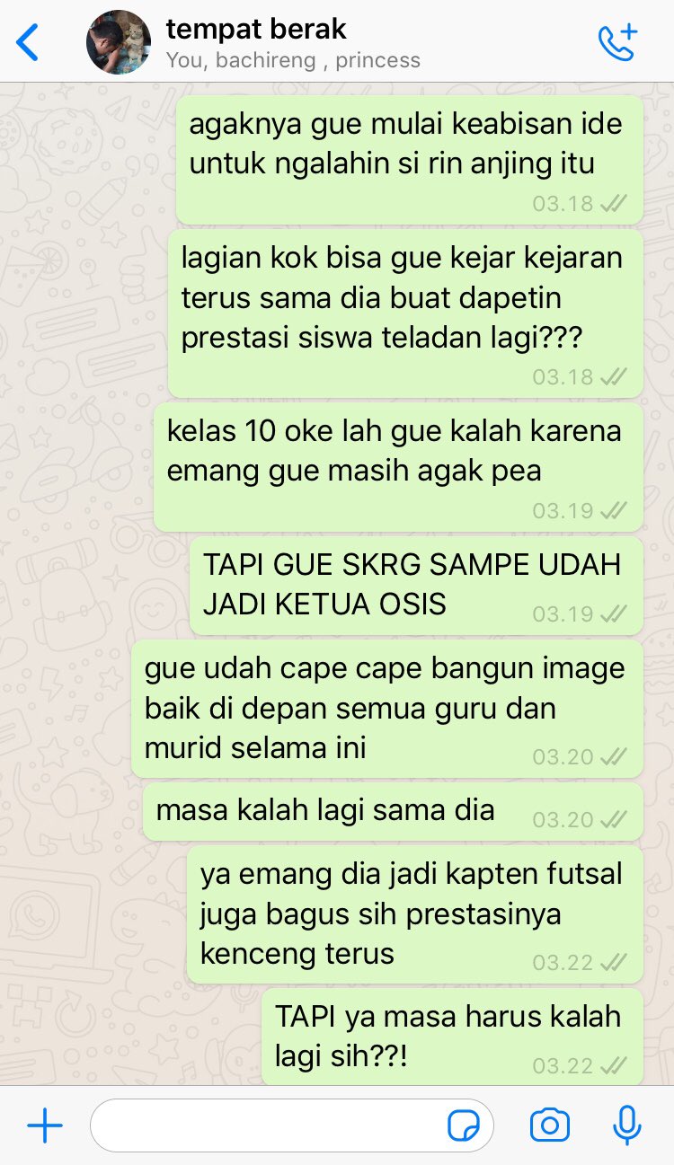 uos on Twitter: "[2] si ketos pun mau ga mau curhat lagi ke temen-temennya yang lagi sibuk sama ...