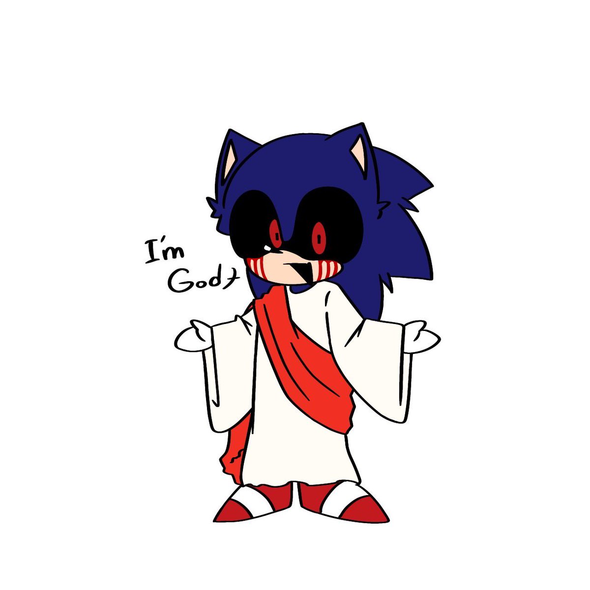 I Am God Sonic