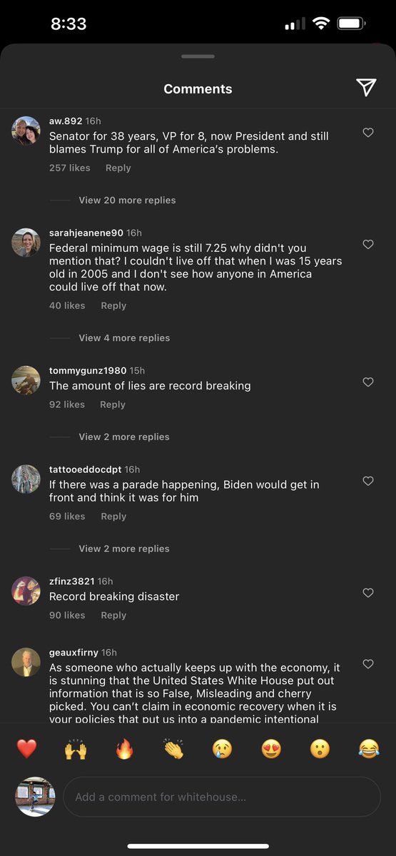 bubba atkinson on Twitter: "White House social media seems more amateur and tone deaf than usual ...