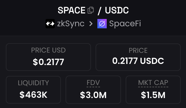 SpaceFi 🪐 Evmos & zkSync 🦇🔊 on Twitter: "The Max Supply of $SPACE has been reduced from 600M to ...