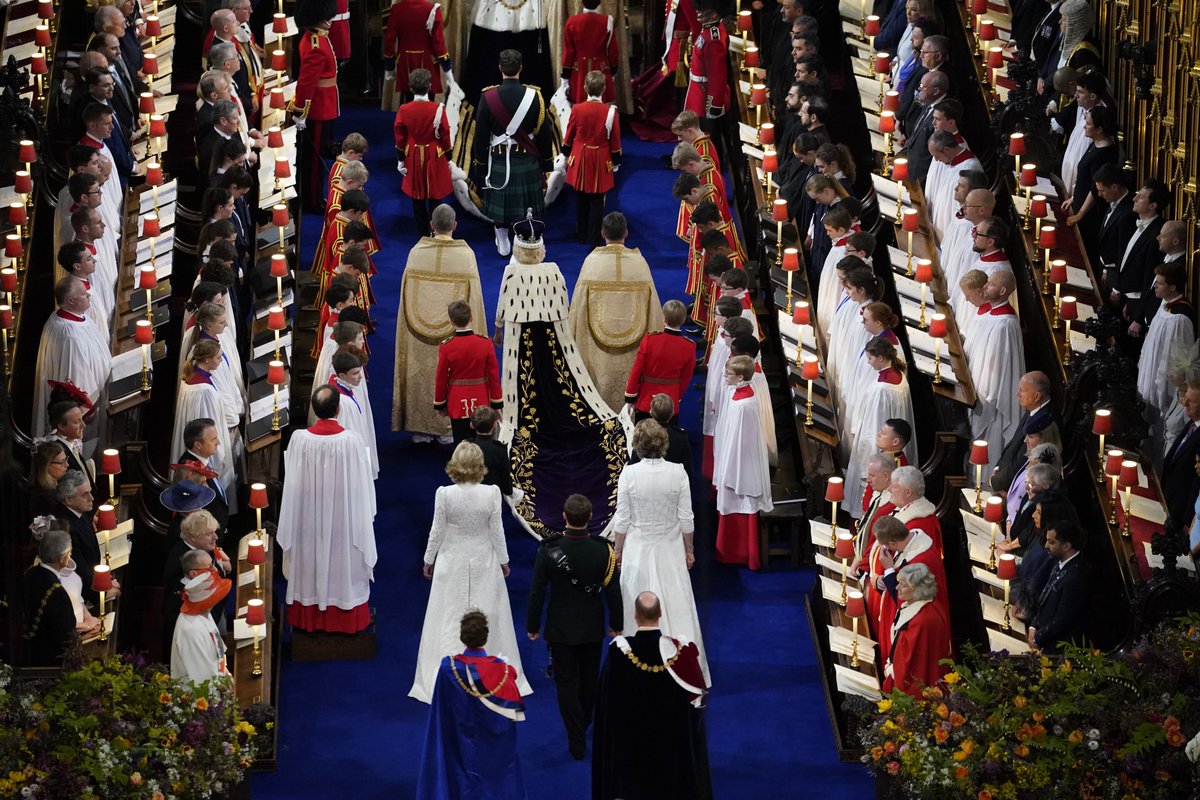 Yahoo News on Twitter: "Every photo from the #Coronation of King Charles III https://yahoo.com ...