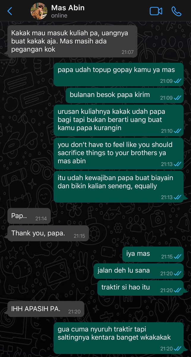 oceane on Twitter: "say my name family slice of life au, papa woong dan empat buntutnya: mas ...